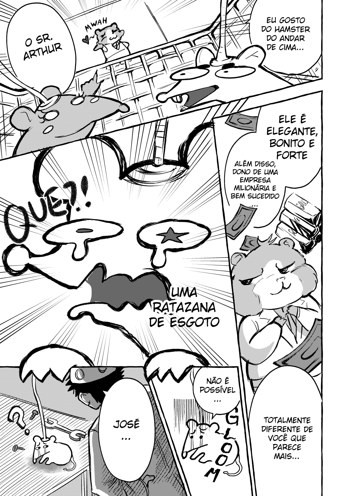 A Shonen West conversou com Nicomikha, autora de Otho e os Ratos ...